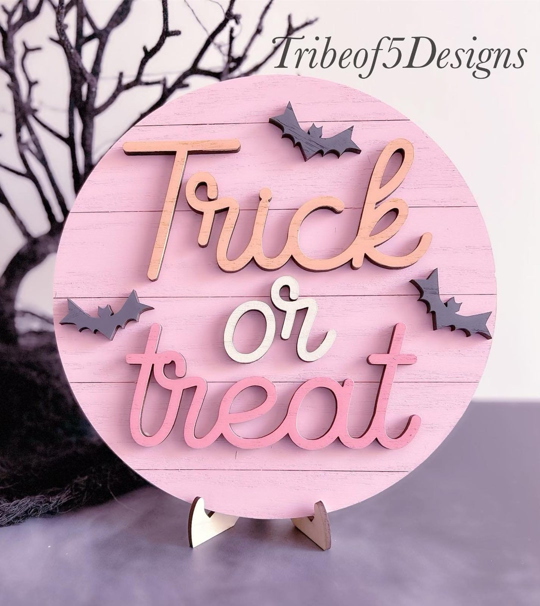 Trick or Treat Signs Svgs | Trick or Treat Front Door Signs Svg ...