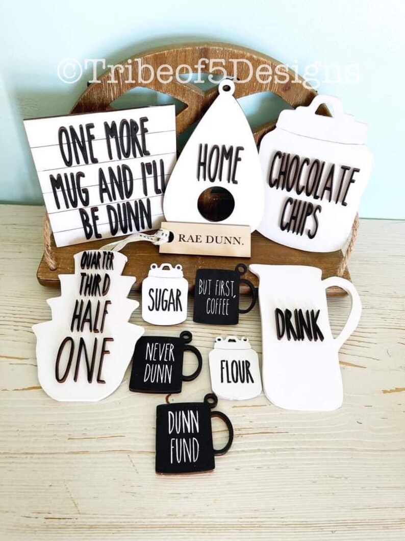 Rae Dunn Tiered Tray Svg Rae Dunn Signs Svg Rae Dunn Tier - Etsy