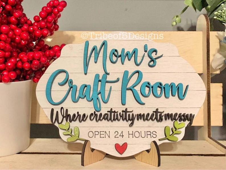 Craft Room Tiered Tray Svg | Crafting Tiered Tray Svg | Craft Room ...