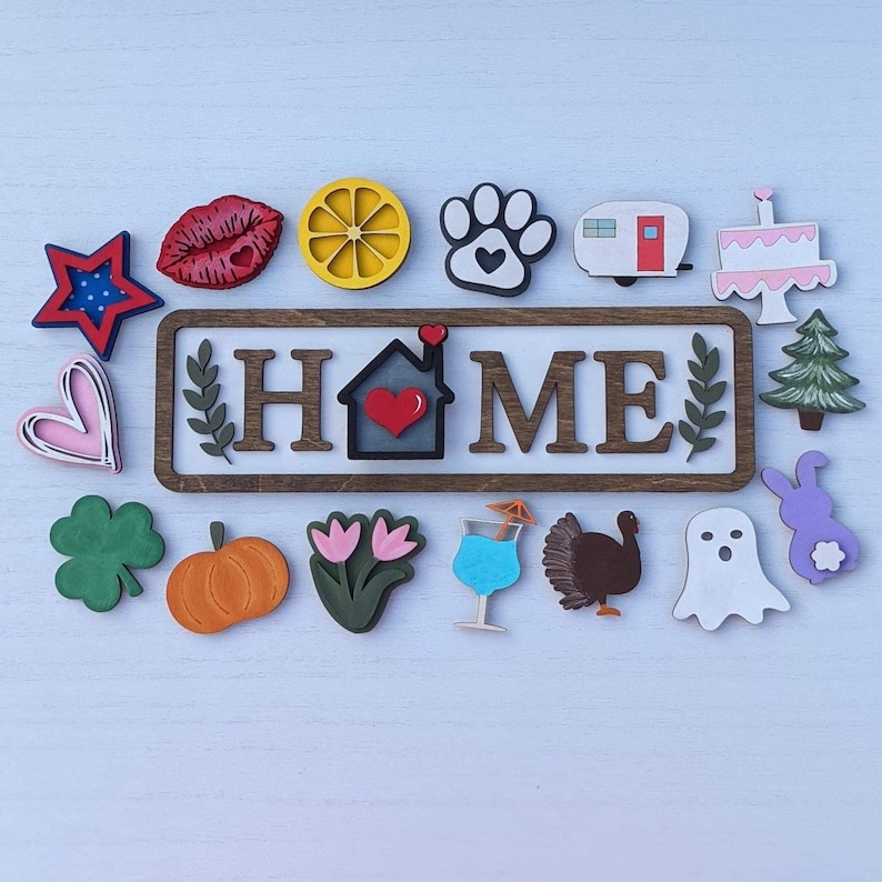 Interchangeable Signs Svg | Interchangeable Season Signs Svg | Tiered ...