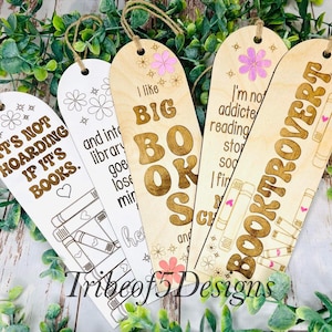 Bookmarks Svg Files | Wooden Bookmarks Svg | Wood Bookmarks Svg | Laser ...