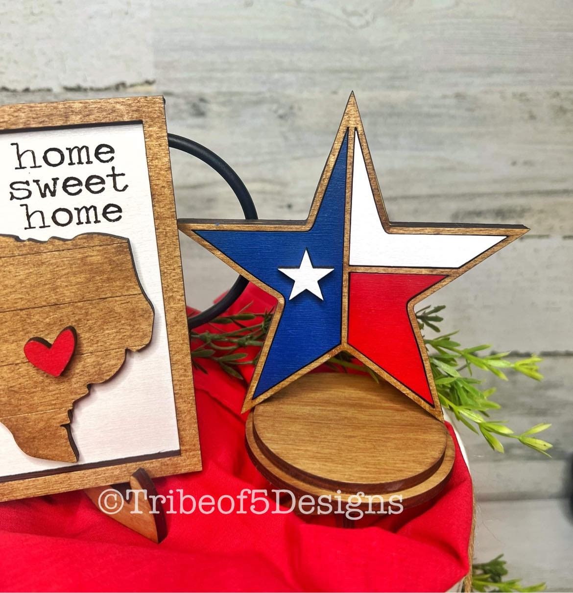 Texas Tiered Tray Svg Texas Tier Tray Svg Texas State - Etsy
