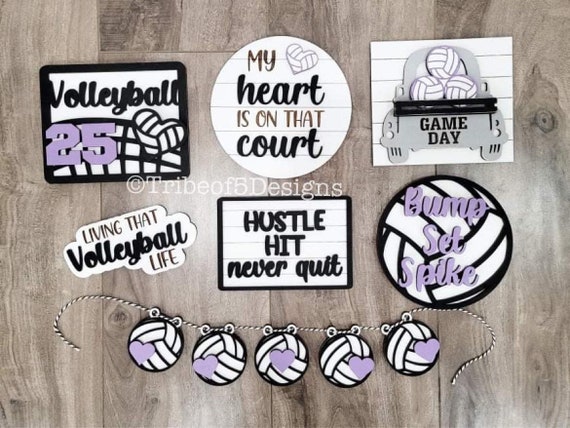 Cute Volleyball Signs