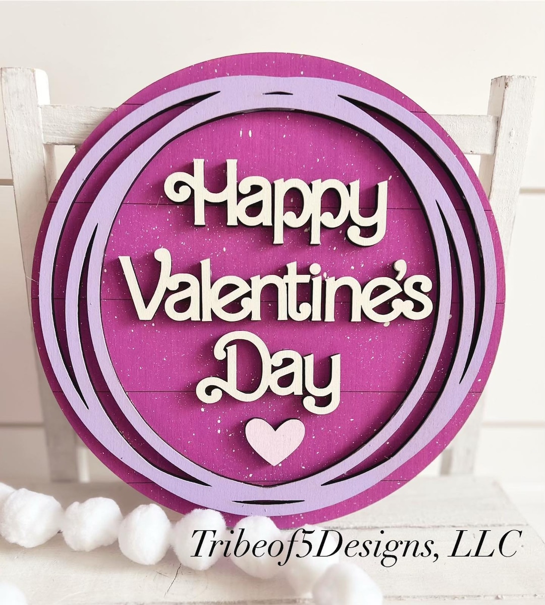 Happy Valentine's Day Signs Svg | Valentine's Day Door Hangers Svg ...