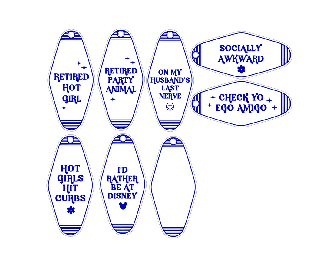 Keychain Files Svg Funny Keychains Svg Wood Keychains Svg - Etsy Australia