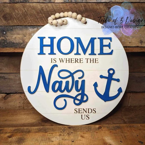Us Navy Door Hanger - Etsy