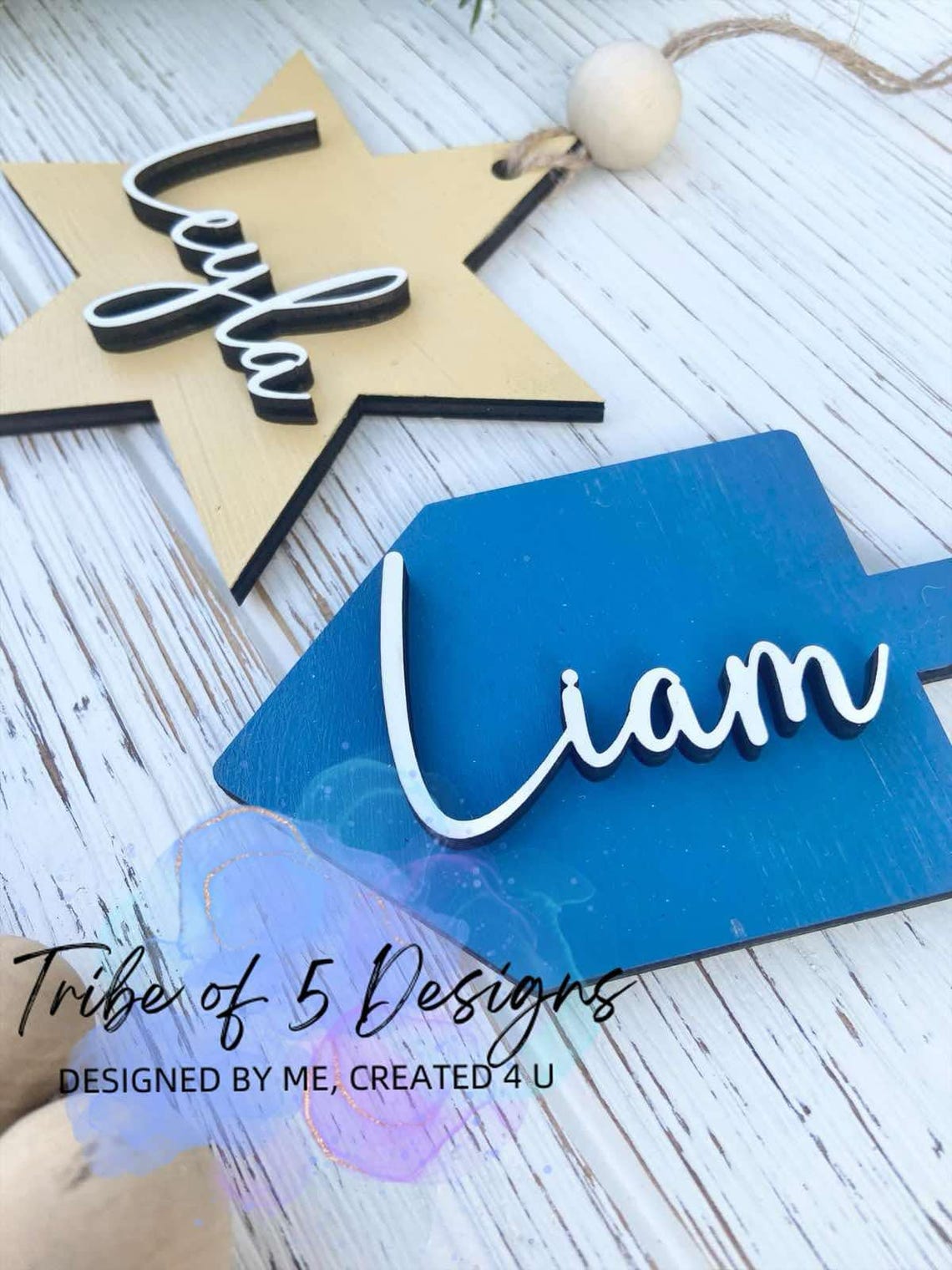 Hanukkah Tags Svg | Hanukkah Name Tags Svg | Dreidel Tags | Hanukkah ...
