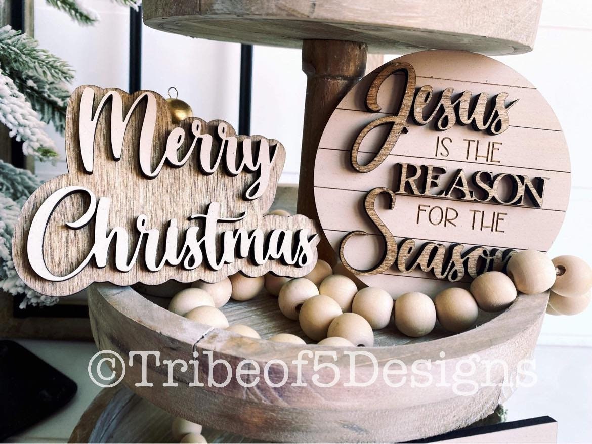 Nativity Tiered Tray Svg Nativity Tier Tray Svg Christmas - Etsy