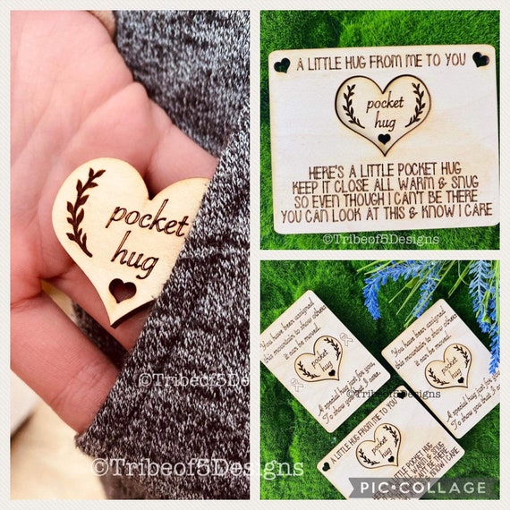 Pocket Hug Svg Pocket Hug Laser Ready Files Laser Ready - Etsy India