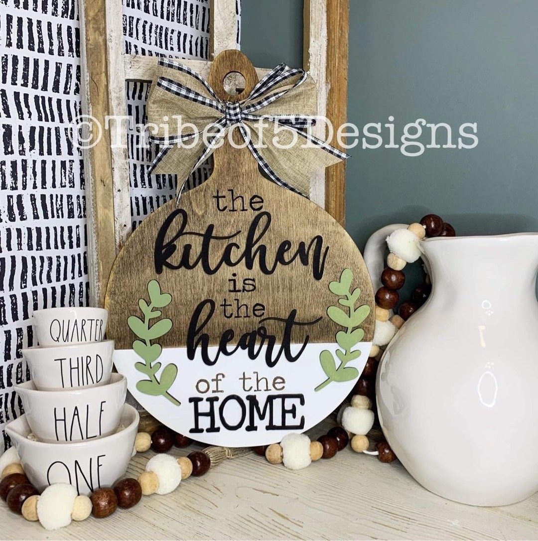 Kitchen Signs Svg | Kitchen Decor Svg | Kitchen Svg | Glowforge Files ...