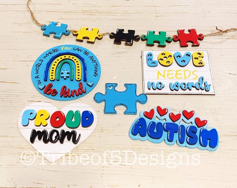 Autism Tiered Tray Svg | Autism Tier Tray Svg | Autism Signs Svg ...