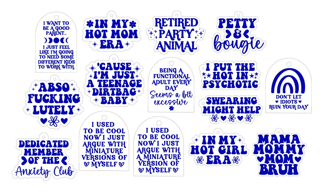 Wooden Keychain Files Svg | Wood Keychains Svg | Funny Keychains Svg ...