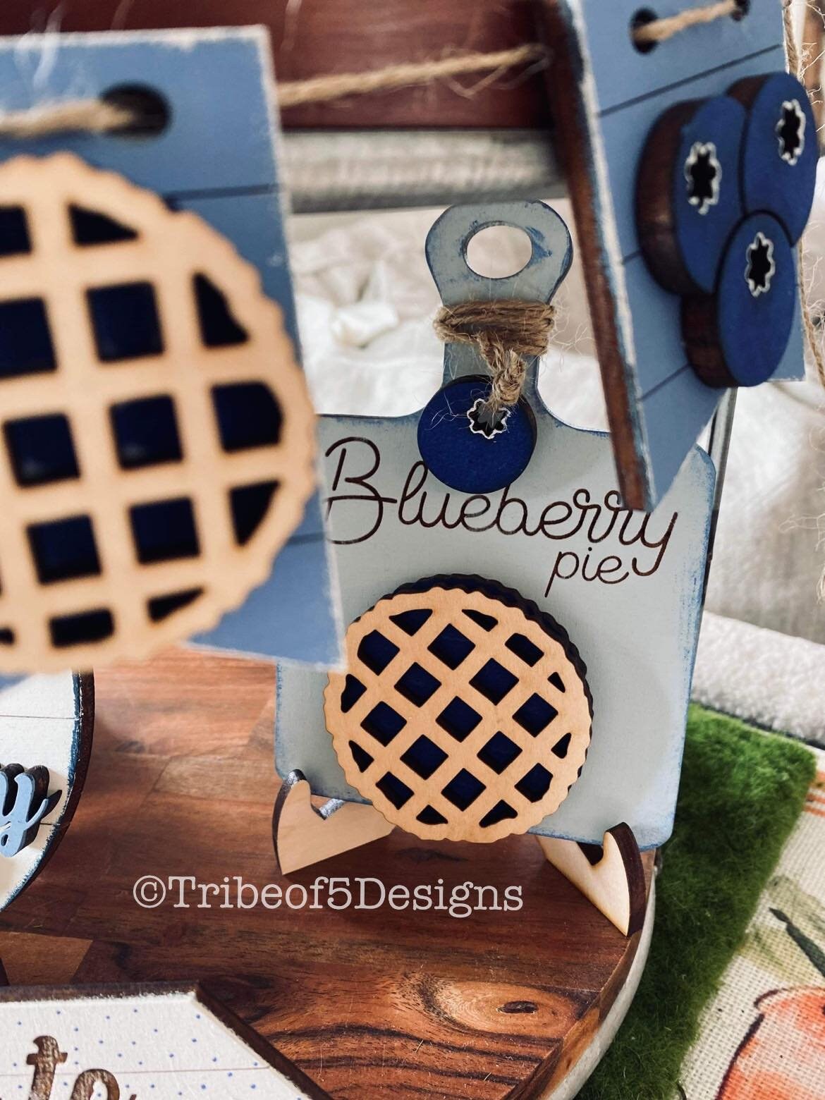 Blueberry Tiered Tray Svg Blueberry Tier Tray Svg Fruit - Etsy