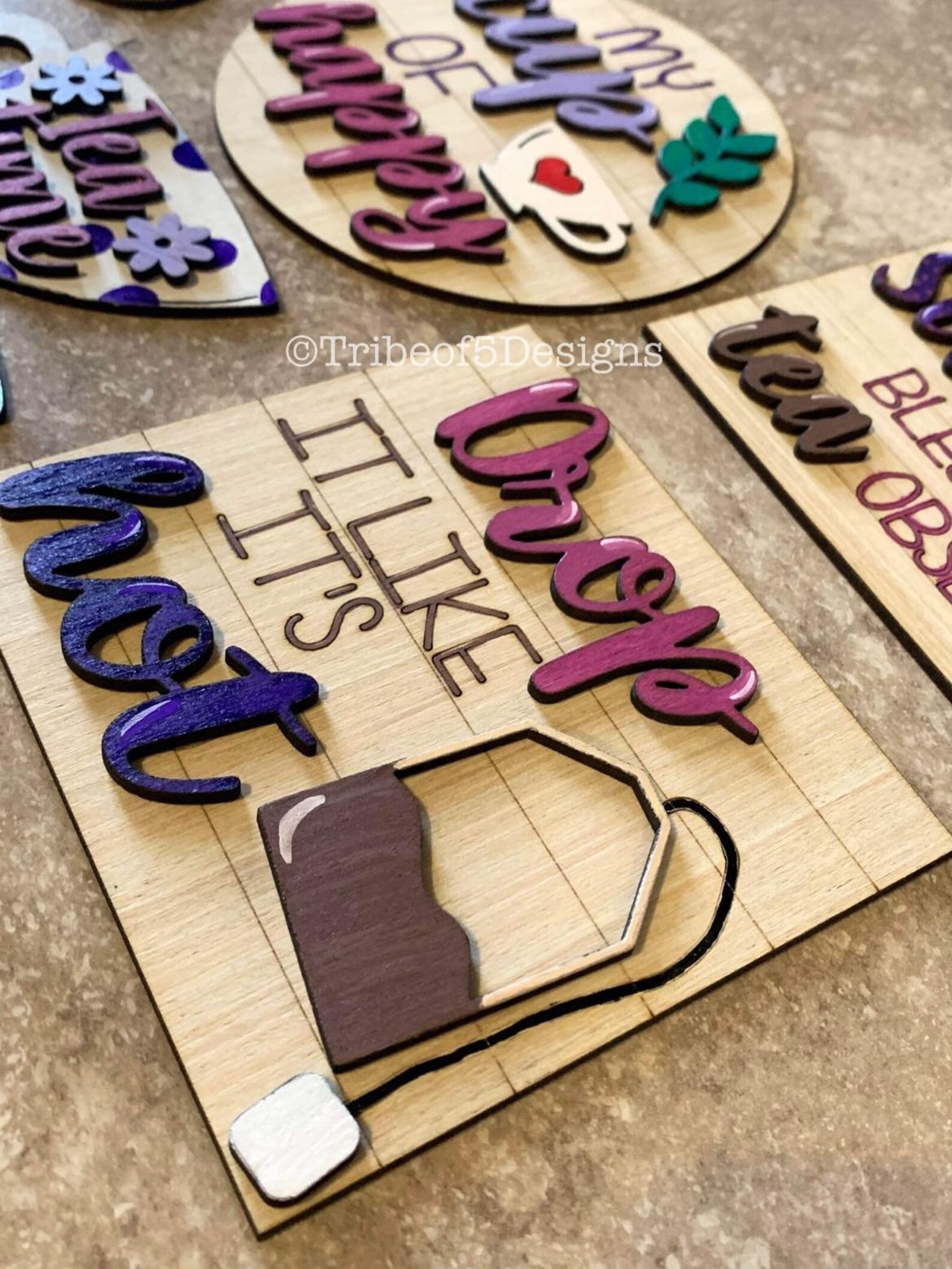 Tea Tiered Tray Svg | Tea Tier Tray Svg | Tea Time Tiered Tray Svg ...