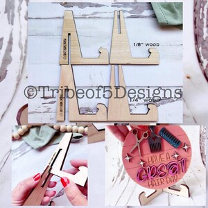 Easel Stands Svg | Easel Stand Svg | Wooden Sign Stand Svg | Tiered ...