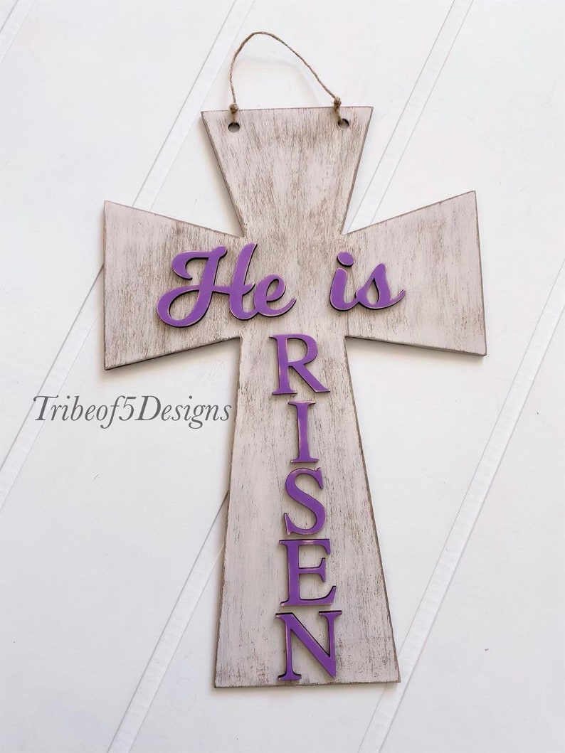He is Risen Svg | He is Risen Door Sign Svg | He is Risen Sign Svg ...