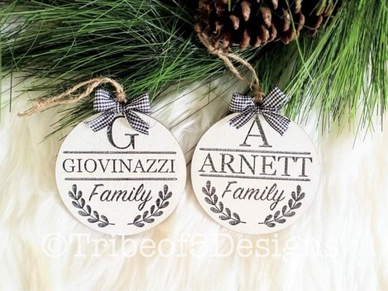 Personalized Christmas Ornaments Svg | Christmas Ornaments Svg ...