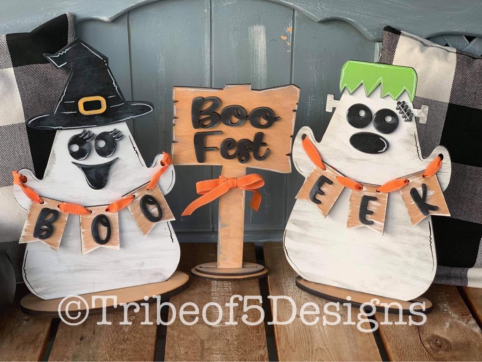 Standing Ghost Signs Svg Ghost Signs Svg Tiered Tray - Etsy