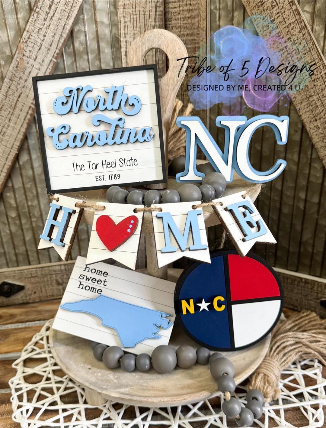 North Carolina Tiered Tray Svg | North Carolina Signs Svg | North ...