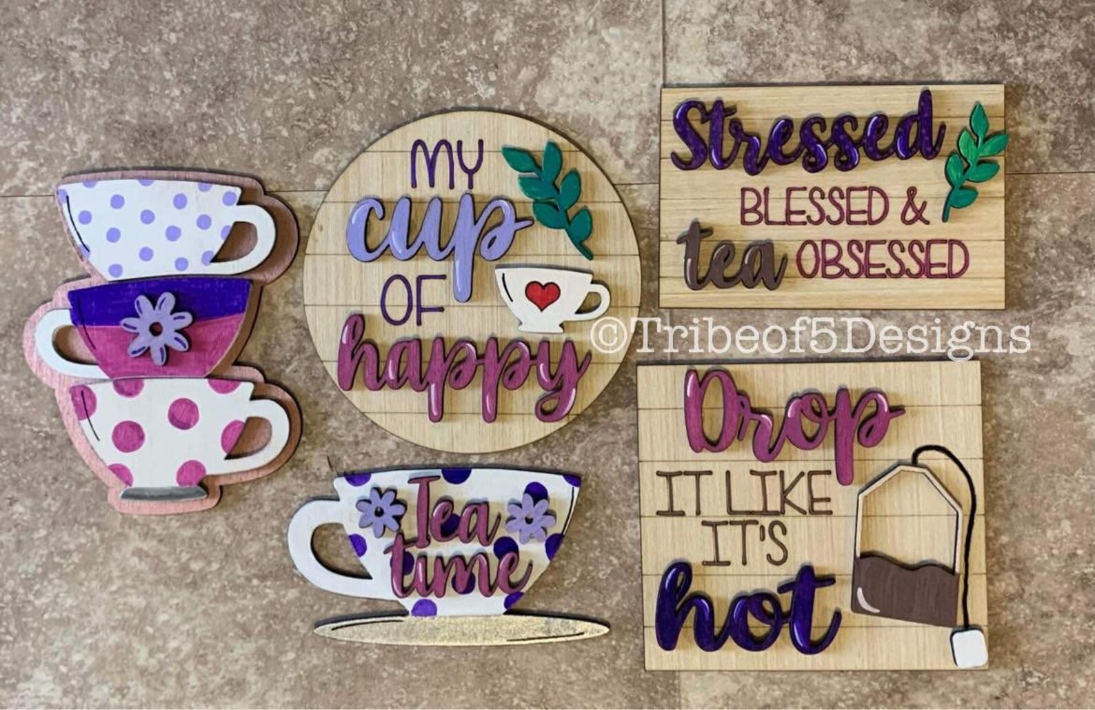 Tea Tiered Tray Svg | Tea Tier Tray Svg | Tea Time Tiered Tray Svg ...