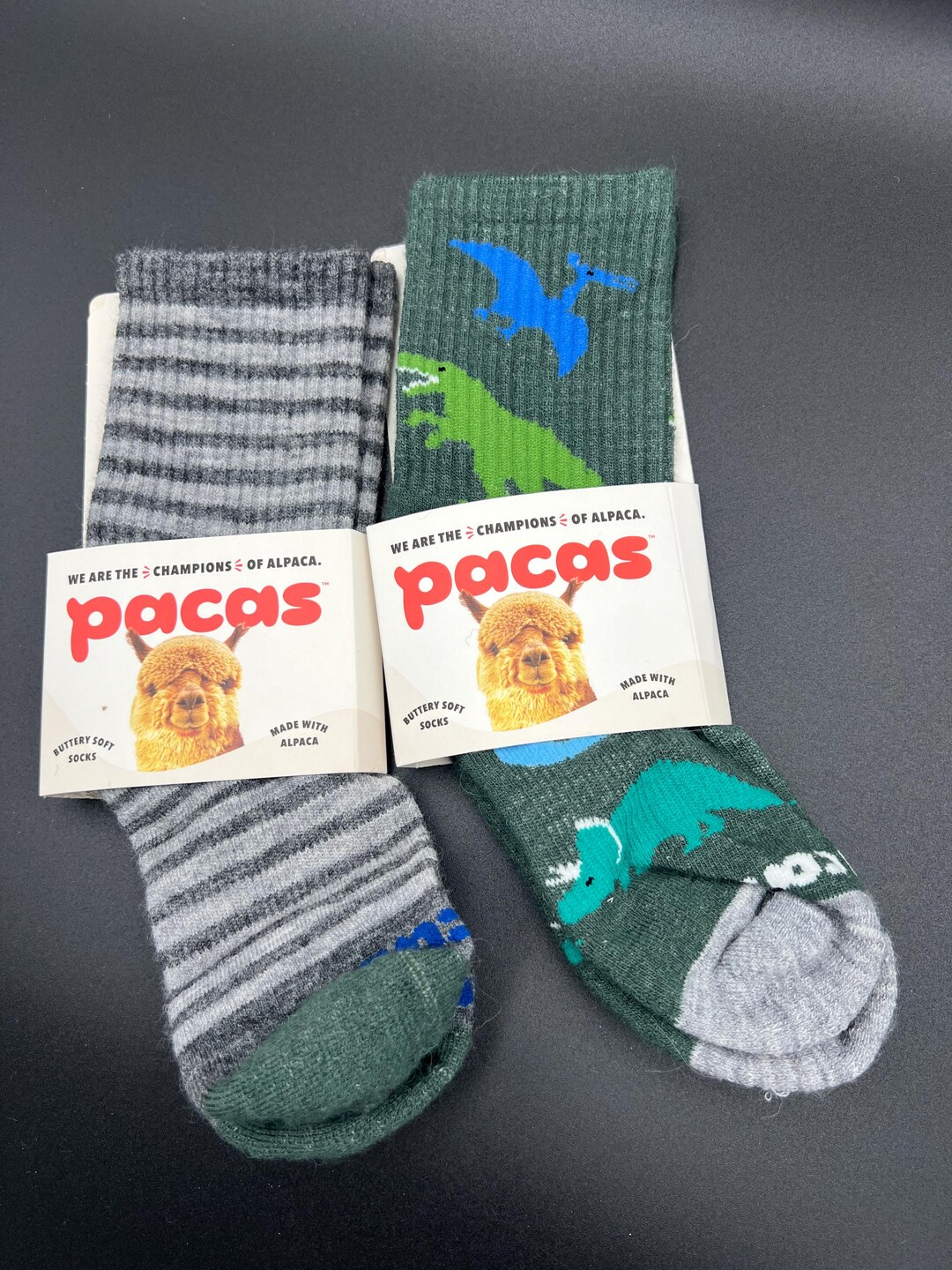 Kids Sized 8C-13C Pacas Brand Socks / Foot Length 15-19.3 Cm/ages 1-5 ...