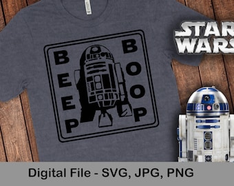 Beep Boop Svg - Etsy