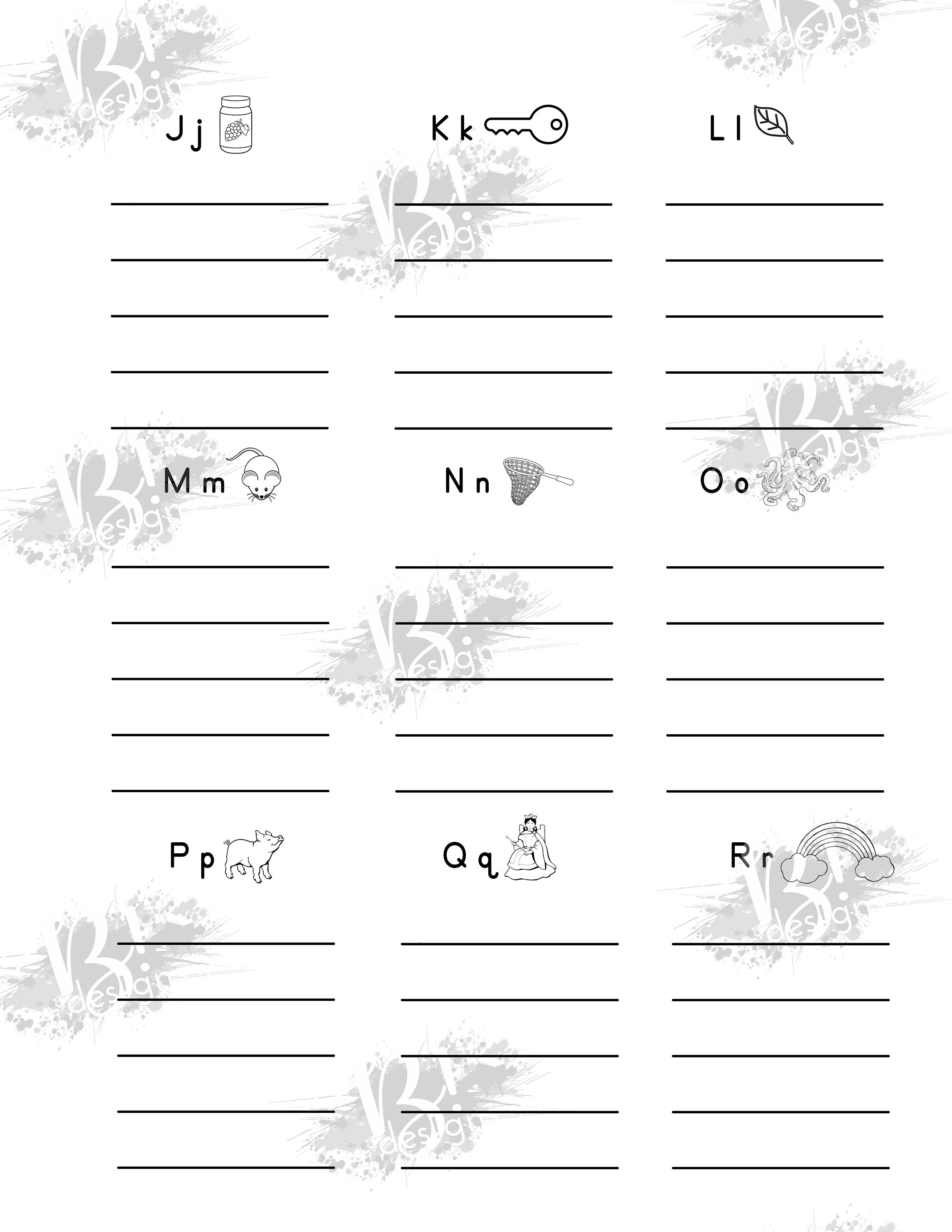 Writer's Workshop Dictionary Printable Blank - Etsy