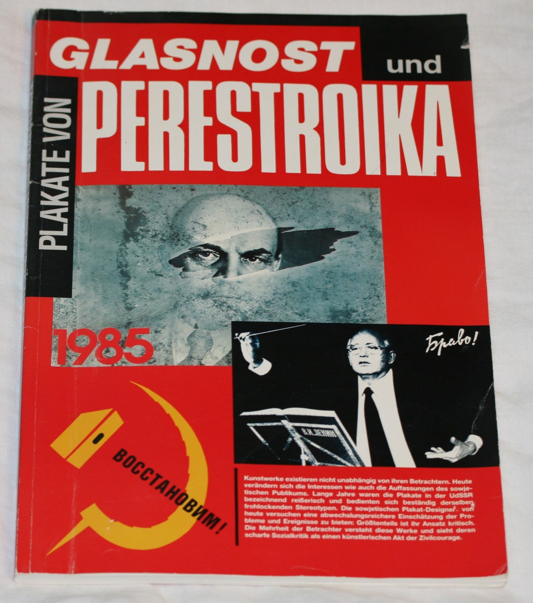 Plakate Von Glasnost Und Perestroika 1991 - Etsy