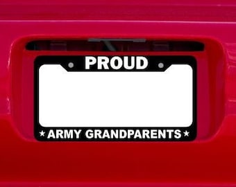 Grandparents License Plate Frame - Etsy