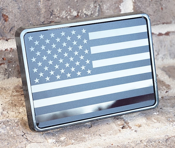 US USA United States Matte Black Flag Subdued 2 Tow | Etsy