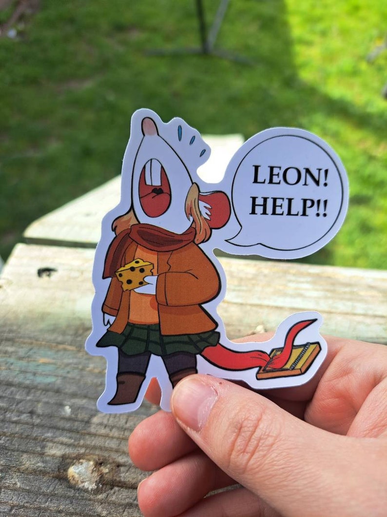 RE4 Remake Fan Made Mouse Ashley/mousley Graham Waterproof - Etsy