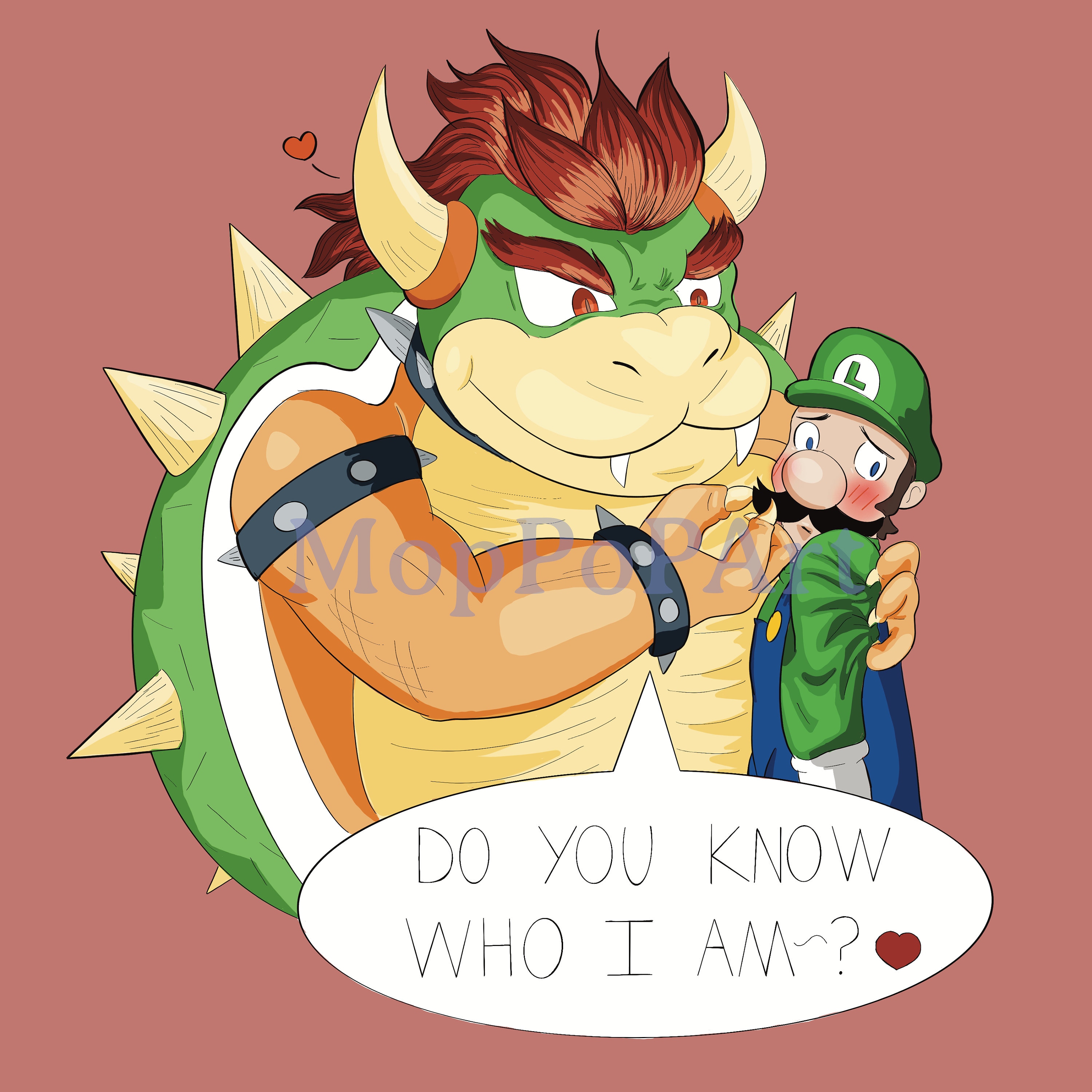 Bowser And Luigi