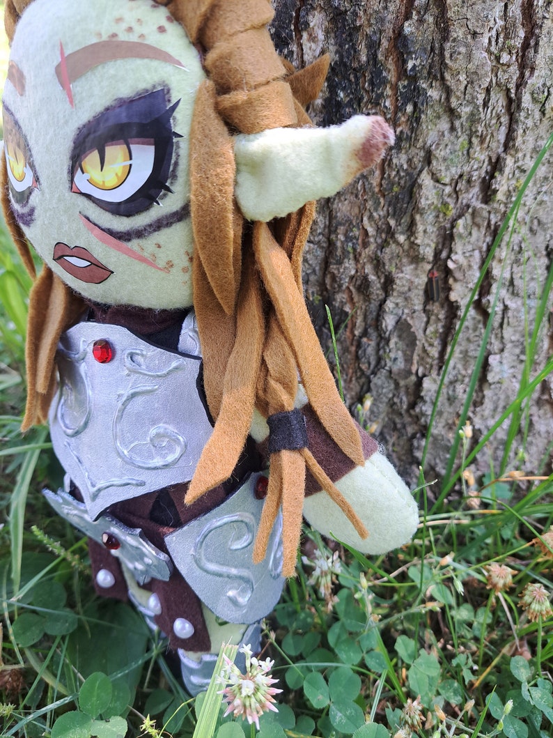 Fanmade BG3 Lae' Zel Felt Plush - Etsy