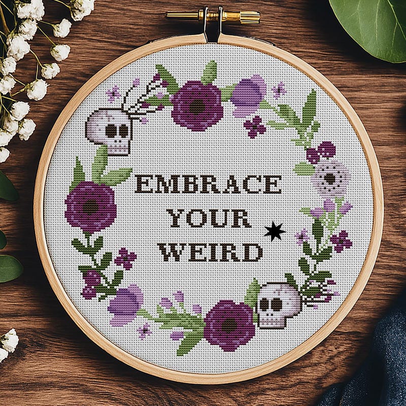 Cross Stitch Kit Sign - Etsy