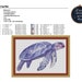 Turtle cross stitch patterns bundle. Nautical cross stitch | Etsy