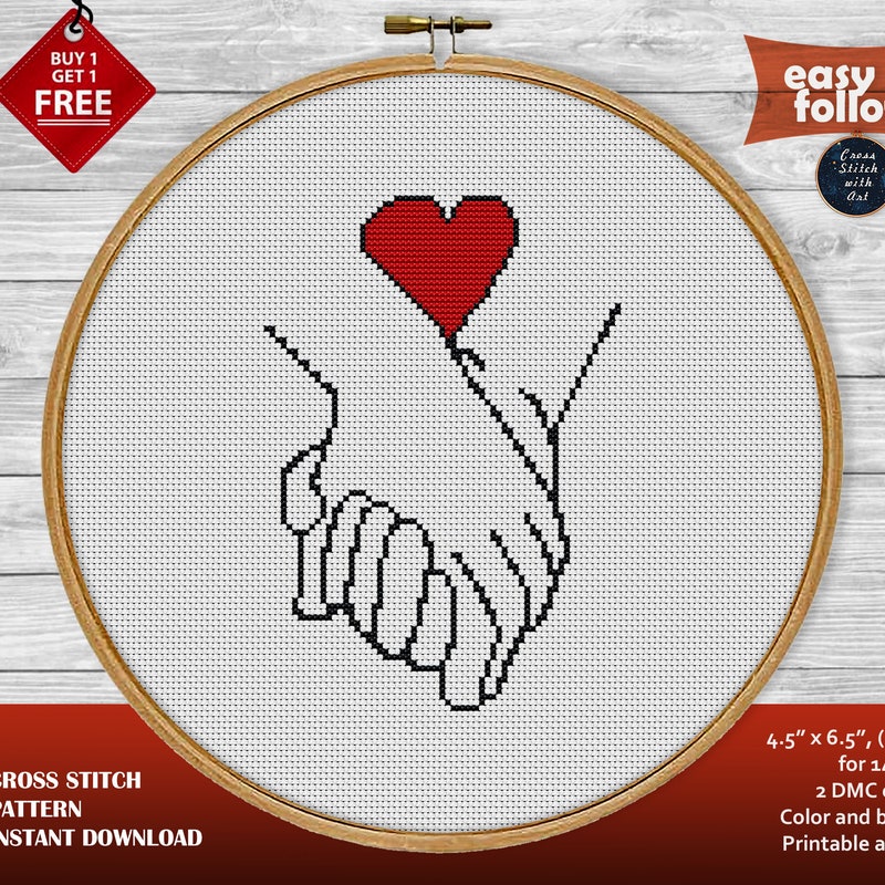 Simple Cross Stitch - Etsy