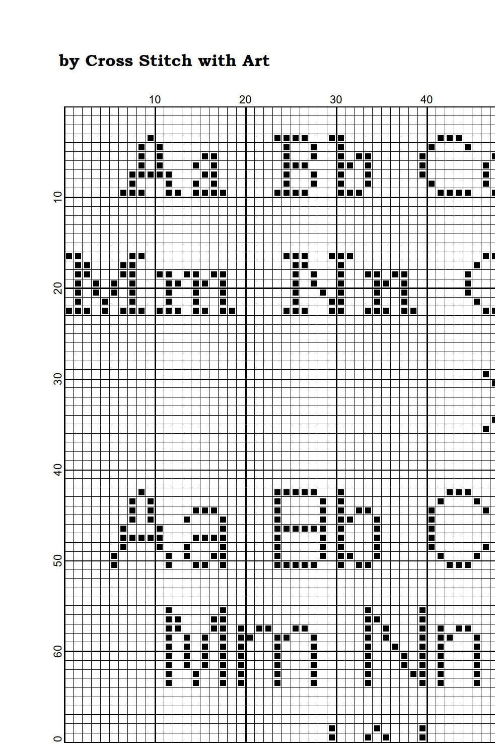 5 Small Font Cross Stitch Pattern. ABC Cross Stitch Sampler. | Etsy