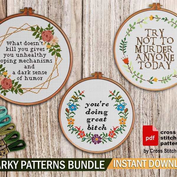 Rude Cross Stitch - Etsy UK