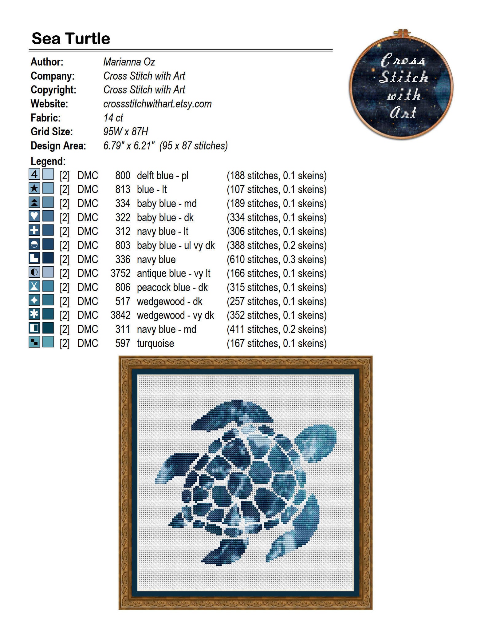 Sea Animal Cross Stitch Patterns Bundle. Nautical Cross Stitch - Etsy