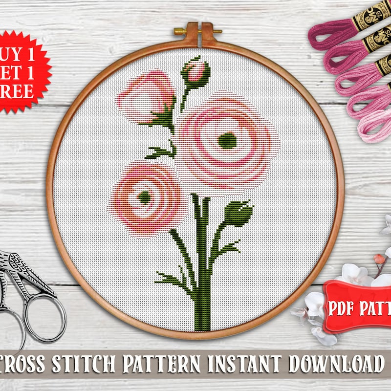 Ranunculus Art - Etsy