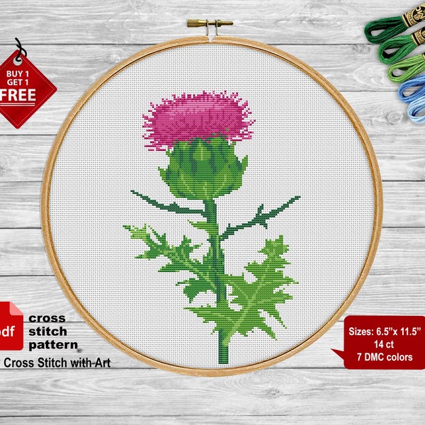 Thistle Pattern - Etsy