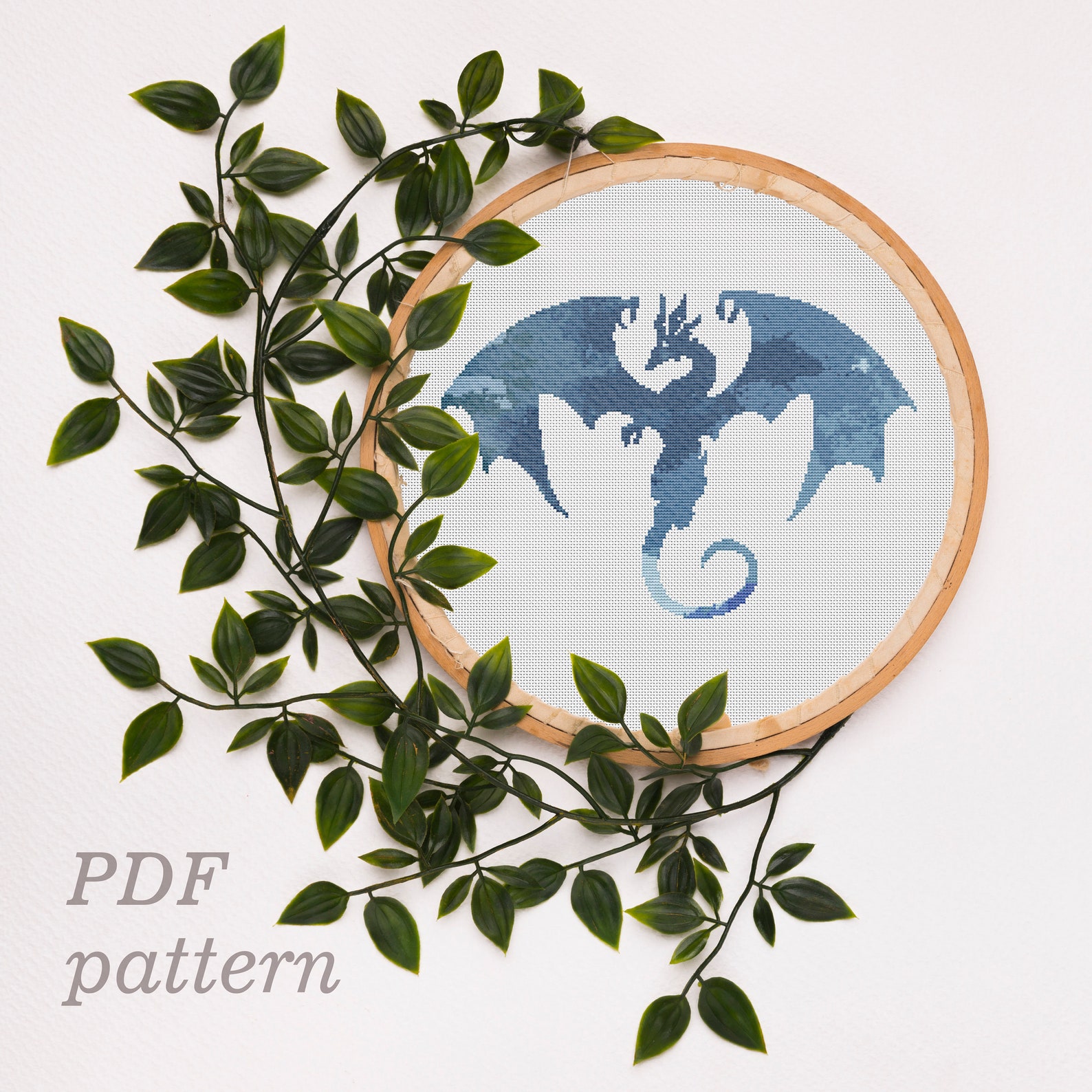 Dragons Cross Stitch Pattern, Animal Cross Stitch Pattern, Modern Cross ...