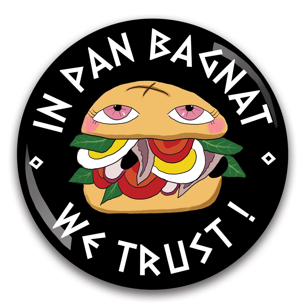 Badge of the God Pan Bagnat From Nice - Etsy