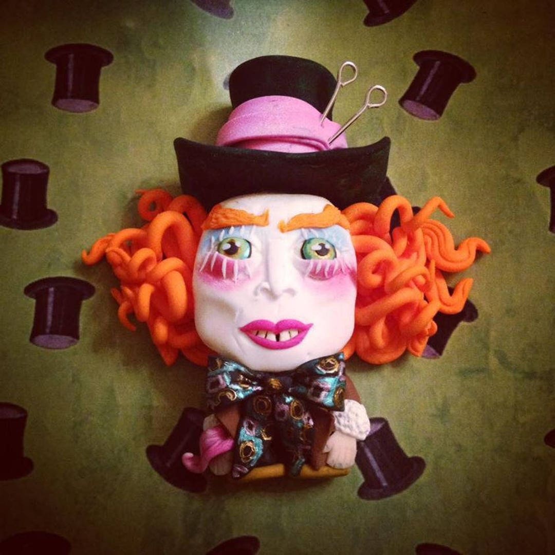 Mini Sculpture of the Mad Hatter - Etsy