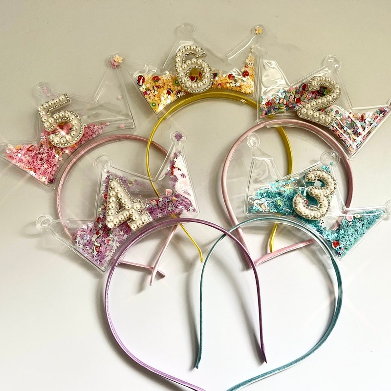 Girl Birthday Crown - Etsy