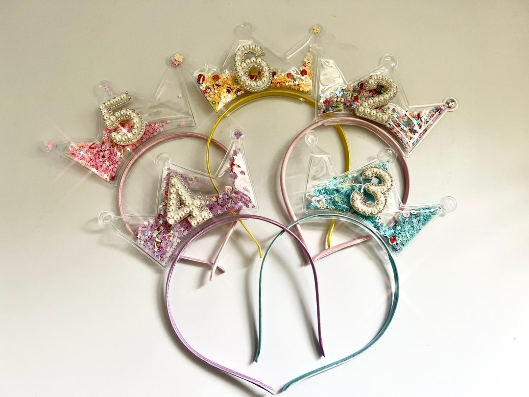 Birthday Girl Party 4th 5th 6th 7th Birthday Crown Alice Band Headband ...