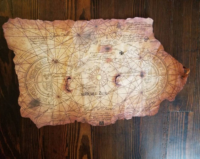 Goonies Map - Etsy
