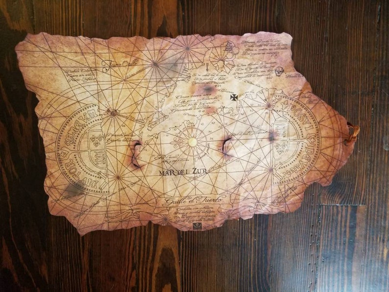 Goonies Map - Etsy