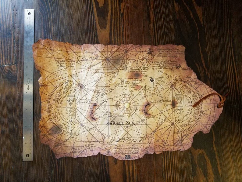 Goonies Map - Etsy