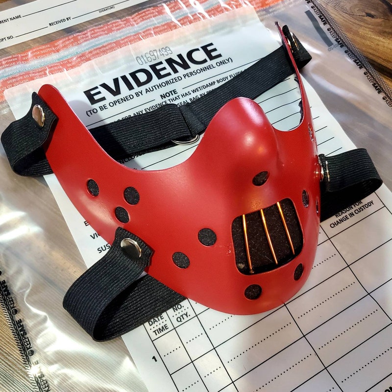 Hannibal Lecter Face Mask - Etsy